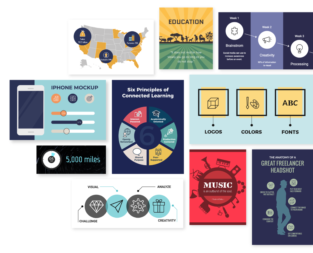 landing page Assets icons 2 | Visme