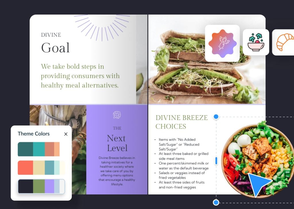 Crea folletos profesionales gratis con el generador IA Visme
