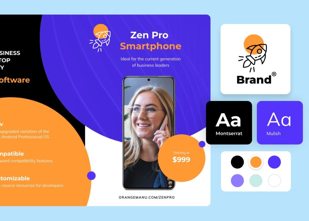 Free AI Brochure generator to create beautiful brochure design