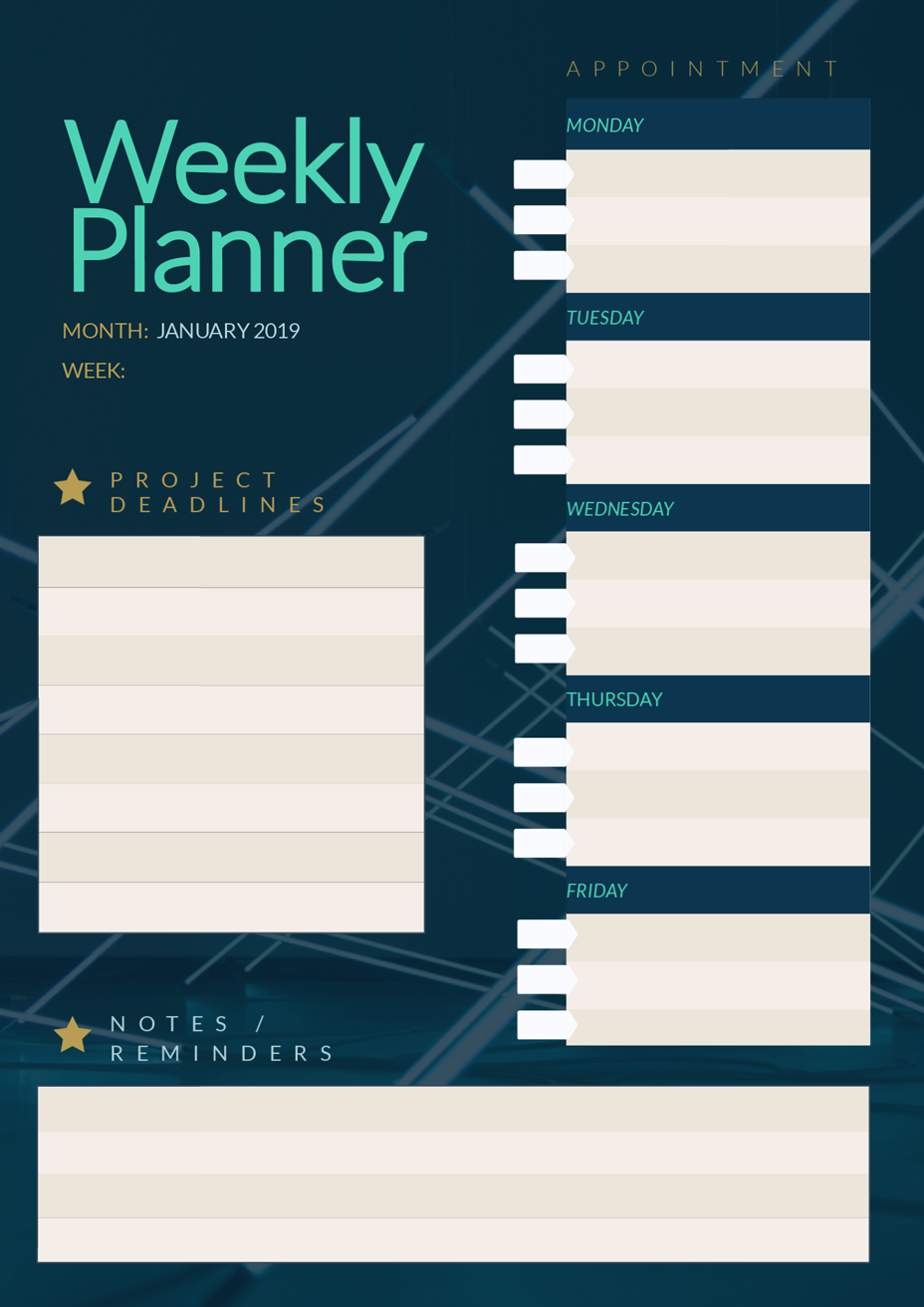 Free Schedule Maker Schedule Builder Visme