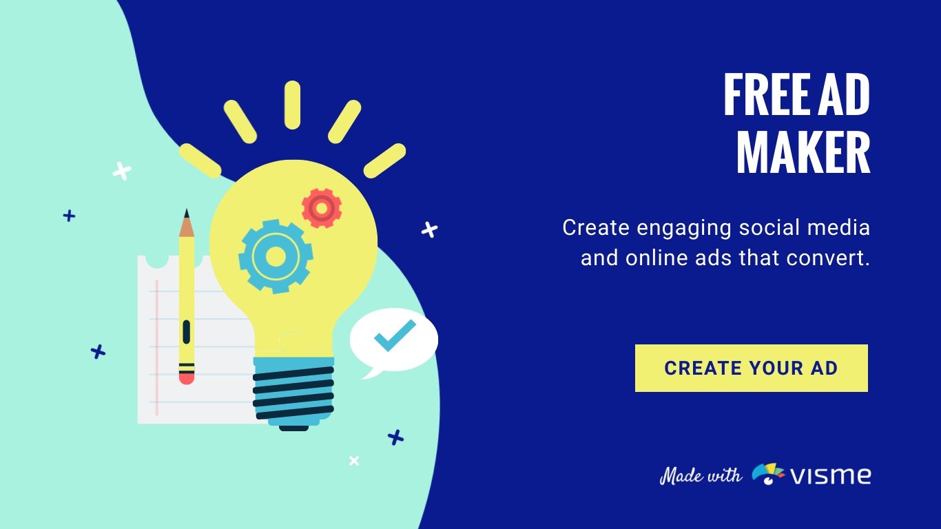 Free Online Ad Maker - Create Facebook & Video Ads | Visme Free Online Ad Maker - Create Facebook & Video Ads | Visme