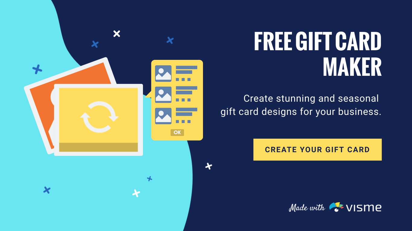 Free Online Gift Card Maker Visme