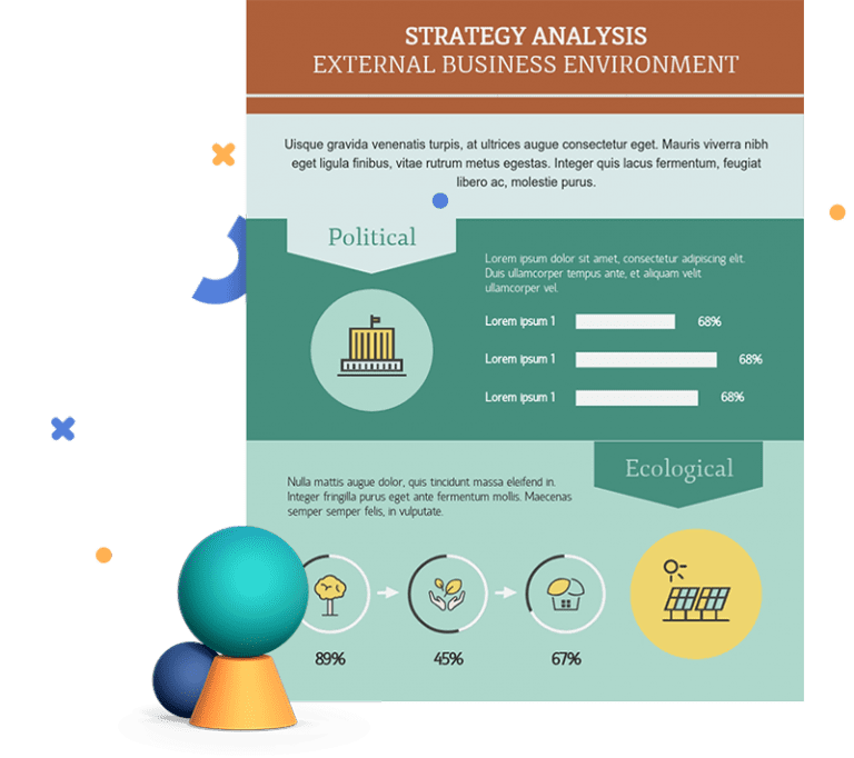 Modelos de Infográficos Estatísticos | Visme