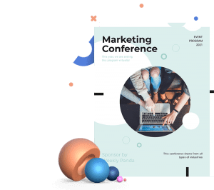 Free Event Program Templates - Customize & Download | Visme