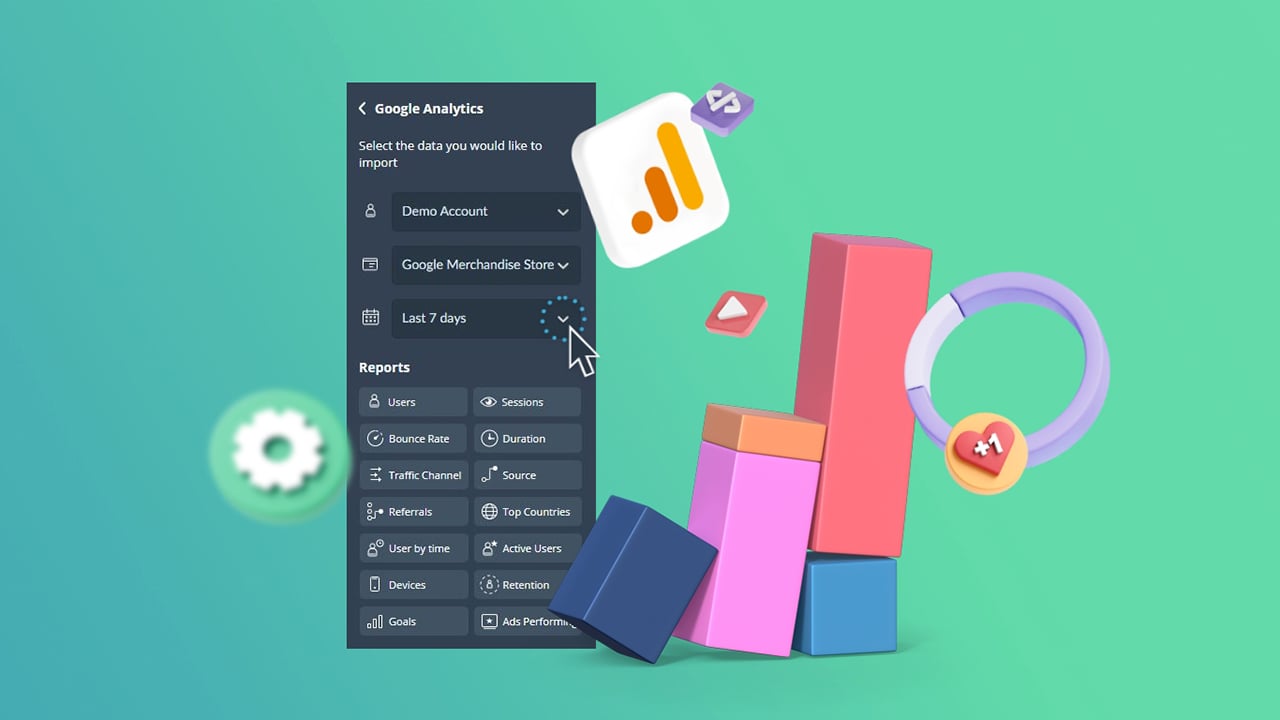Visualize Website Data With Our New Google Analytics Integration | Visme