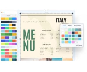 Free Online Menu Maker - Design Your Own Menus | Visme