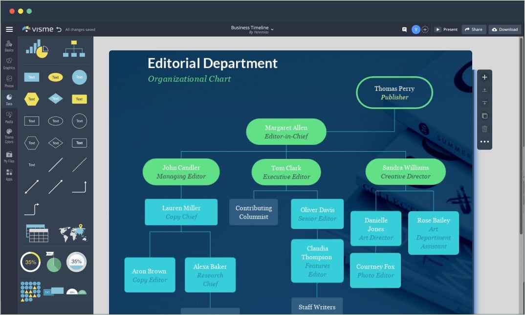 Organigram Maken Powerpoint