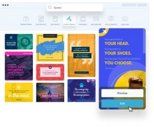Free Quote Maker - Create Inspirational Quotes In 5' | Visme