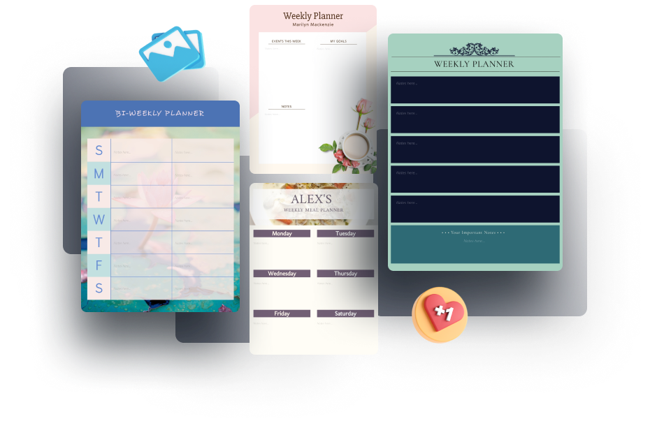 Free Online Weekly Planner Design Beautiful Plans Visme Free Online Weekly Planner Design Beautiful Plans Visme