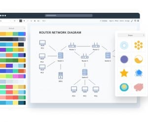 Free Network Diagram Maker - Network Diagramming | Visme