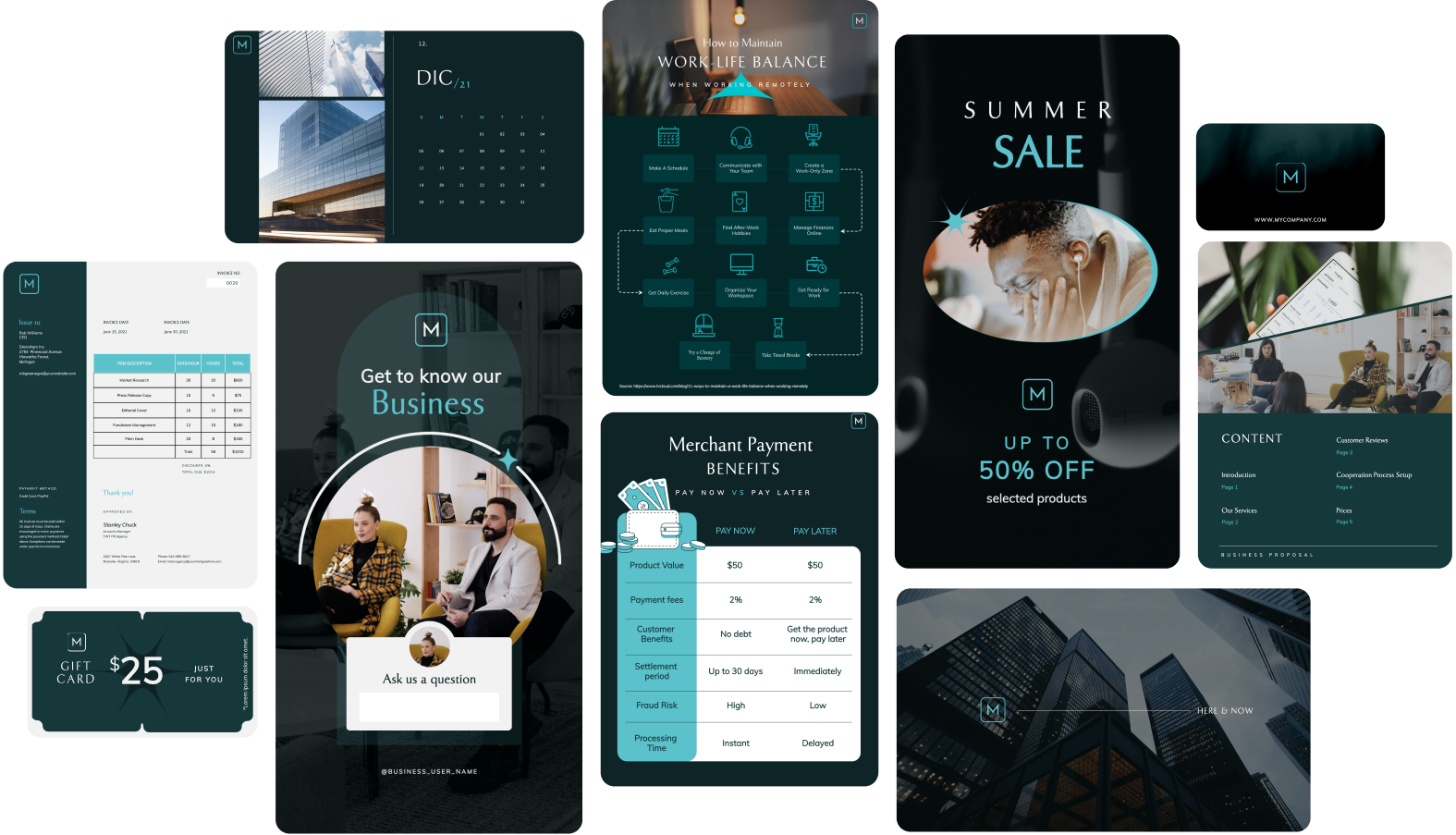Design Templates BRANDED TEMPLATE Paper Chasecreek