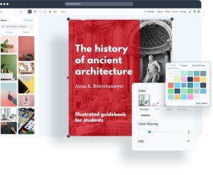 Buchcover-Generator für gedruckte und digitale Bücher| Visme