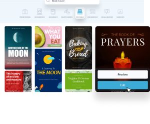 Buchcover-Generator für gedruckte und digitale Bücher| Visme