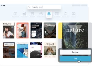 Free Magazine Cover Maker - Create a Magazine Cover | Visme