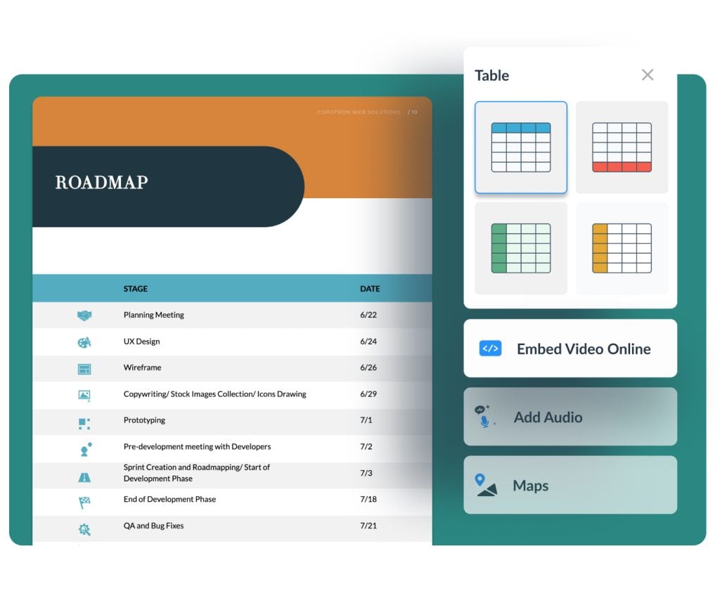Online Document Creator - Create Docs & Reports | Visme