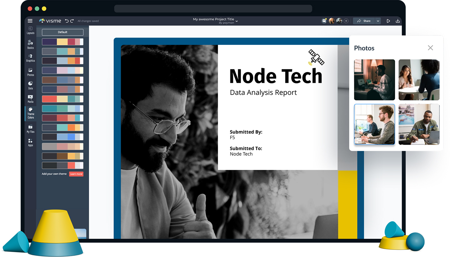 Free Online Report Maker - Design Custom Reports | Visme