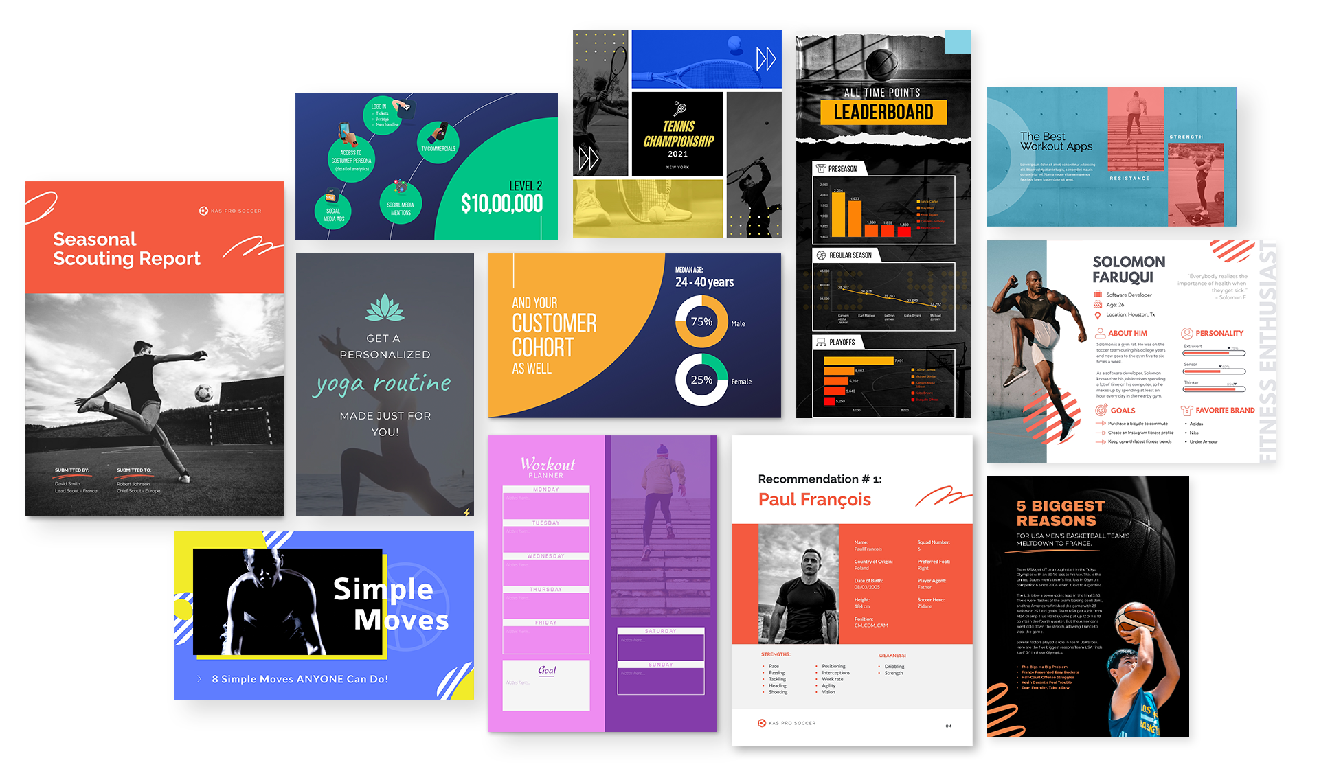 Visme for Sports Teams | Create Winning Digital Presentations | Visme