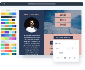 Media Kit | Crea tu propio en línea y gratis con Visme