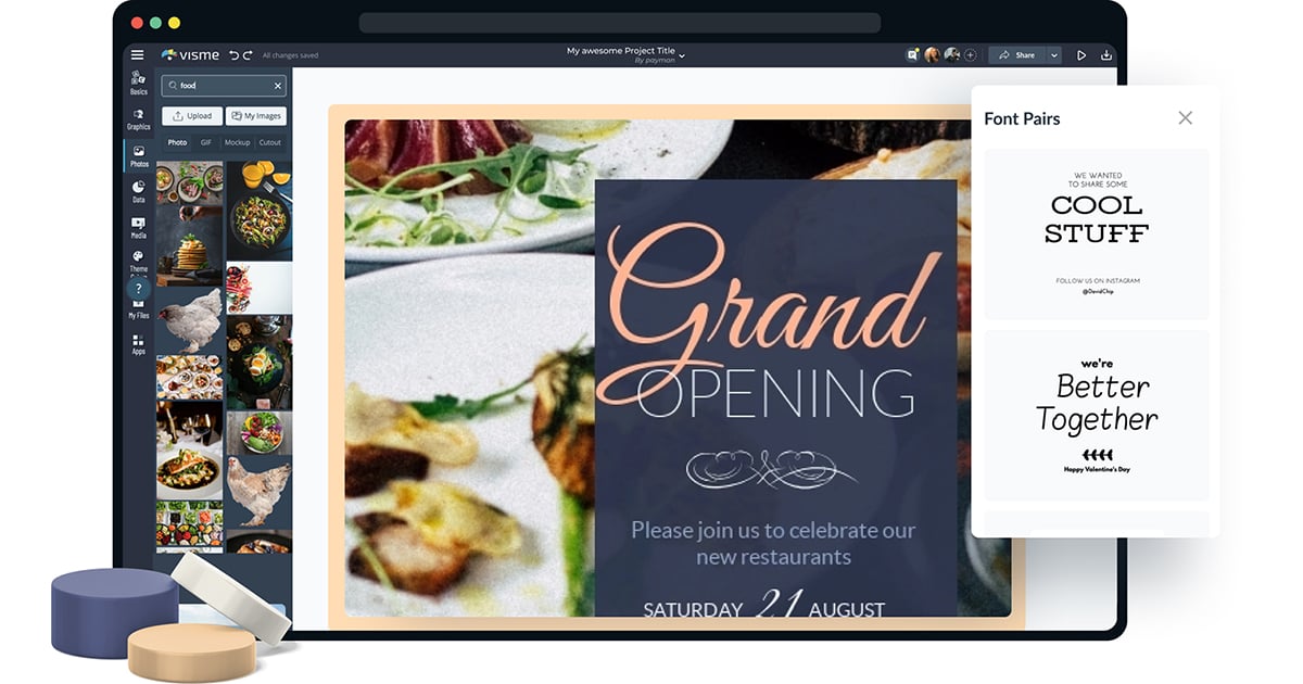 Creatore di Inviti Online Gratuito | Visme