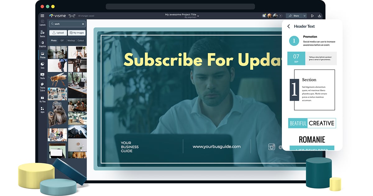 Free YouTube Outro Maker - Create Video Outros | Visme