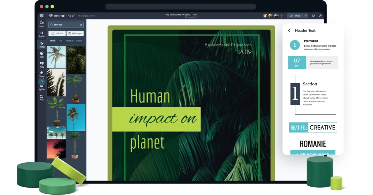 Free White Paper Design - Design a White Paper In 5' | Visme