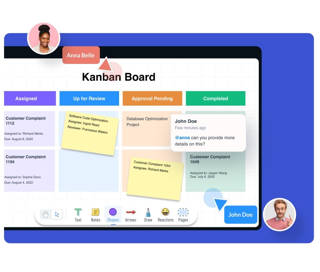 Free Online Whiteboard Tool for Real-Time Collaboration | Visme