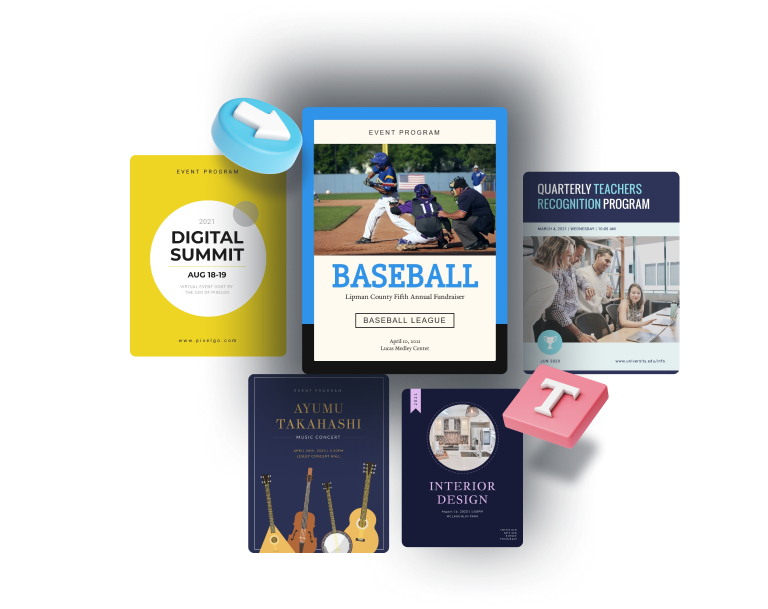 Event Program Maker Create Inviting Event Programs Visme