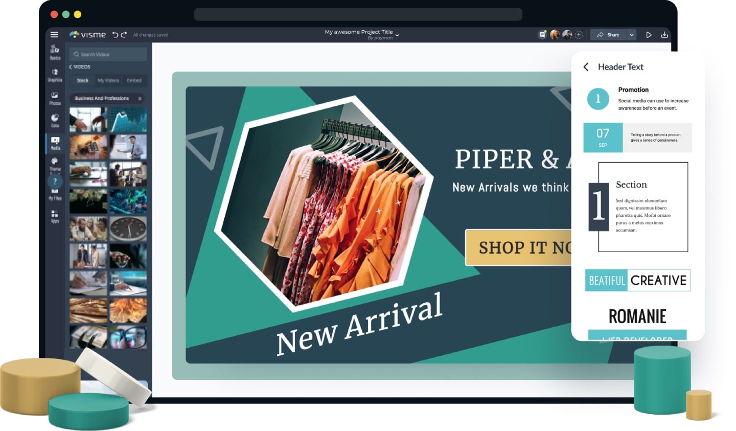 Free Social Media Video Maker for Engaging Videos | Visme