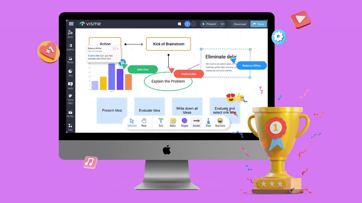 New Releases in Visme - Branded Content Creation For the Whole Team | Visme