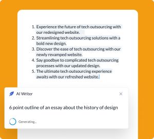 Free AI Text Generator to optimize your content | Visme