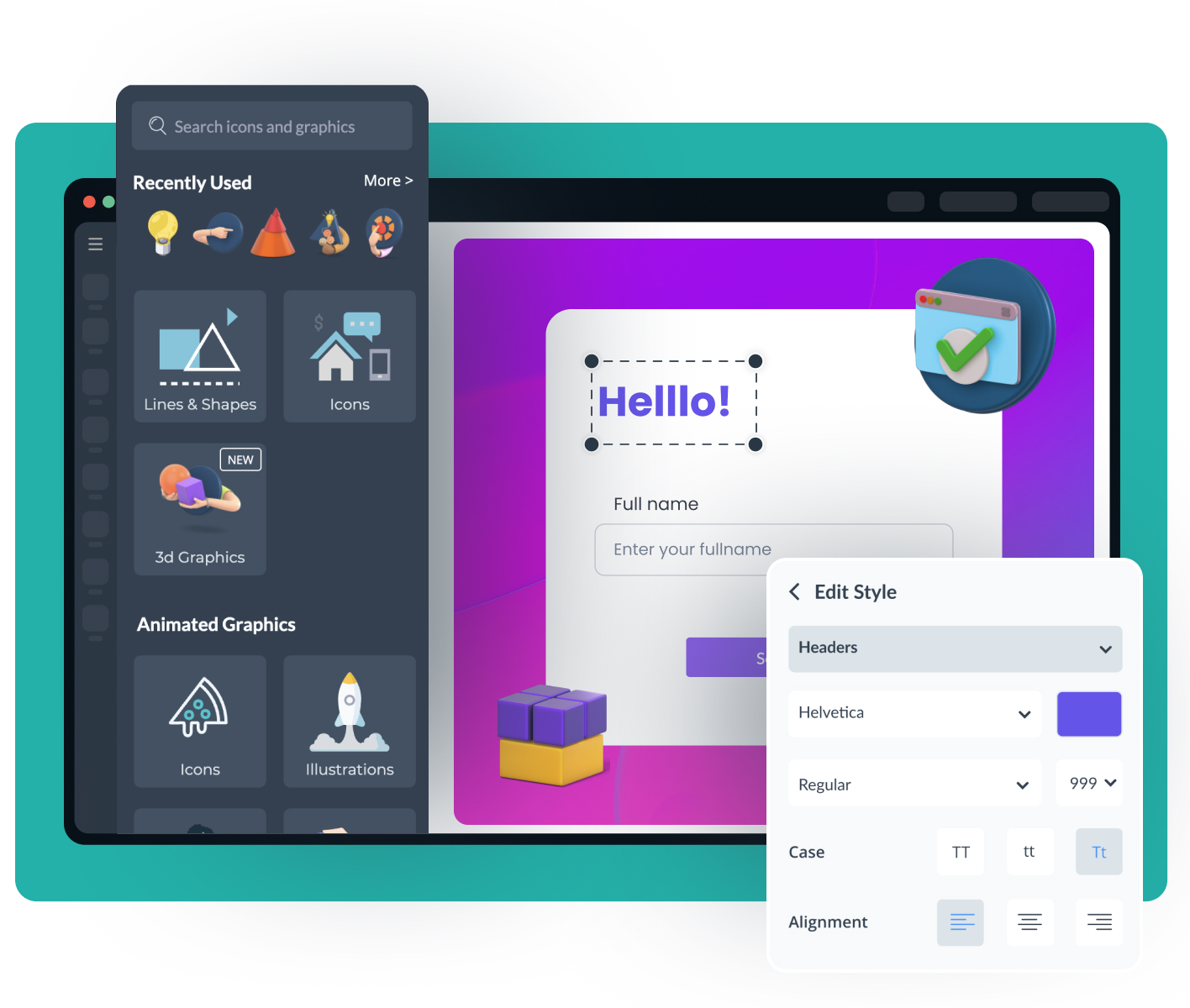 Crea hermosos formularios | En línea y gratis | Visme