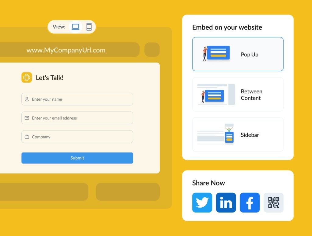 High Converting Lead Generation Forms | Visme