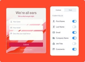 Online Feedback Form Creator: Create Feedback Forms Free | Visme