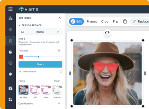 Erase & Replace AI TouchUp Tool to remove and replace objects in photos | Visme