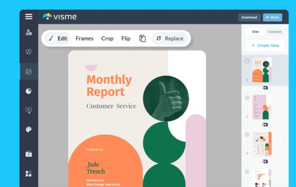 AI Report Generator for Business | Visme