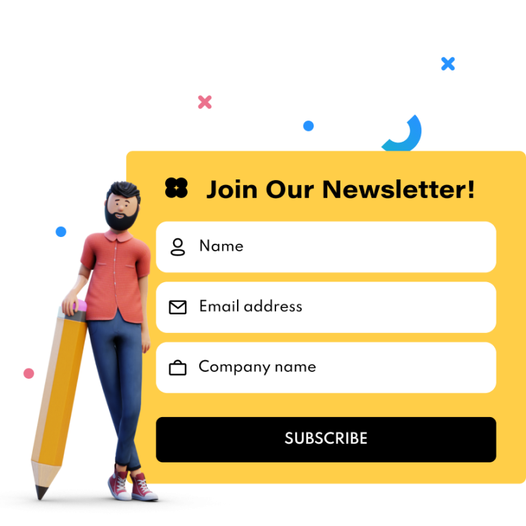 Newsletter Signup Form Templates | Visme