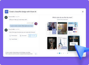 Free AI Poster Generator: Create Beautiful Posters with Visme