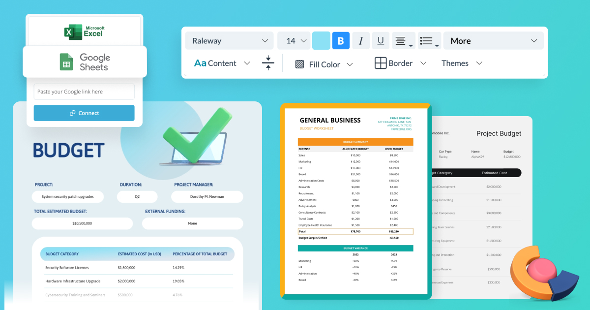 Budget Planner - Optimize Your Financial Planning | Visme