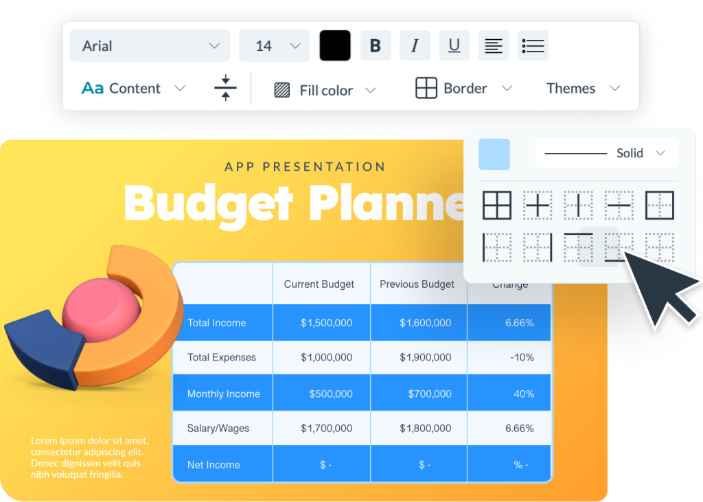 Budget Planner - Optimize Your Financial Planning | Visme