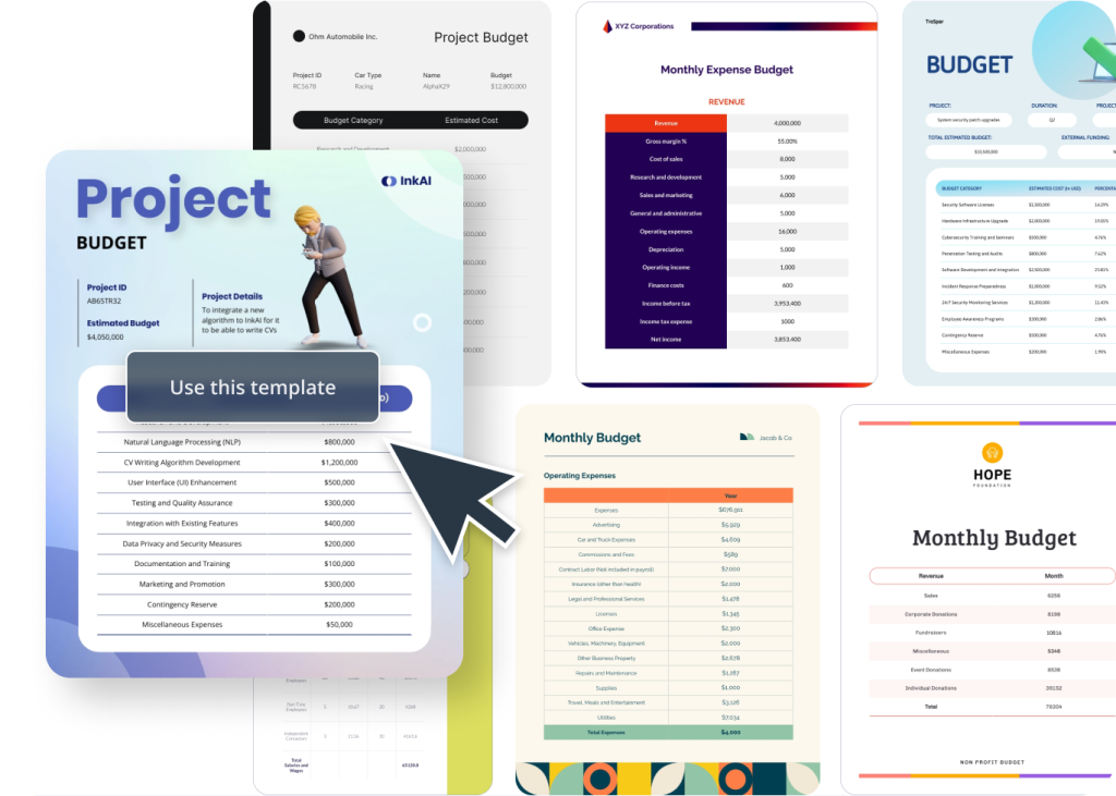 Budget Planner - Optimize Your Financial Planning | Visme