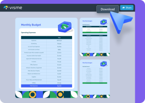Budget Template - Visualize Your Financial Planning | Visme