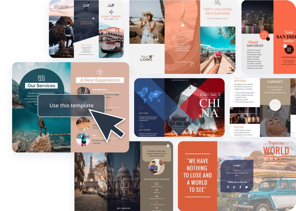 Travel Brochure Design Made Easy: Free Templates | Visme