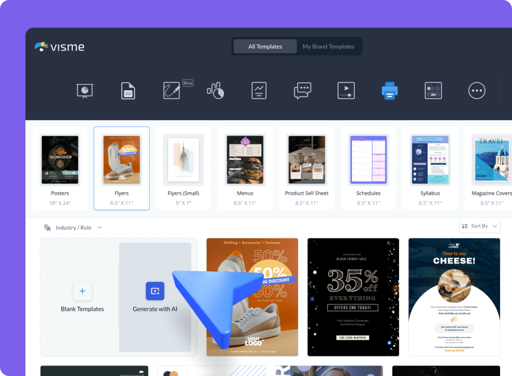 Free AI Flyer Maker | Visme
