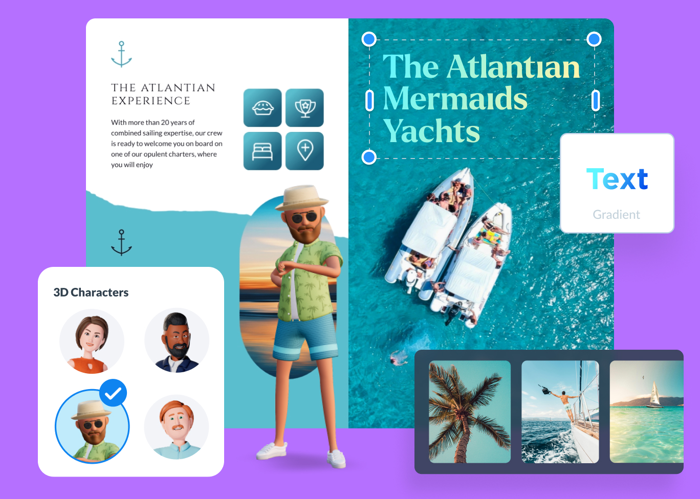 Free AI Brochure generator to create beautiful brochure design