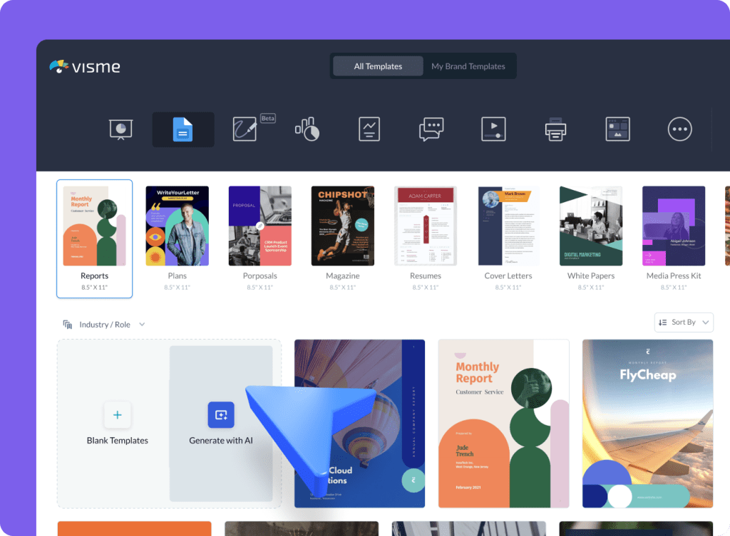 Free AI resume builder for creating visually rich resumes easily