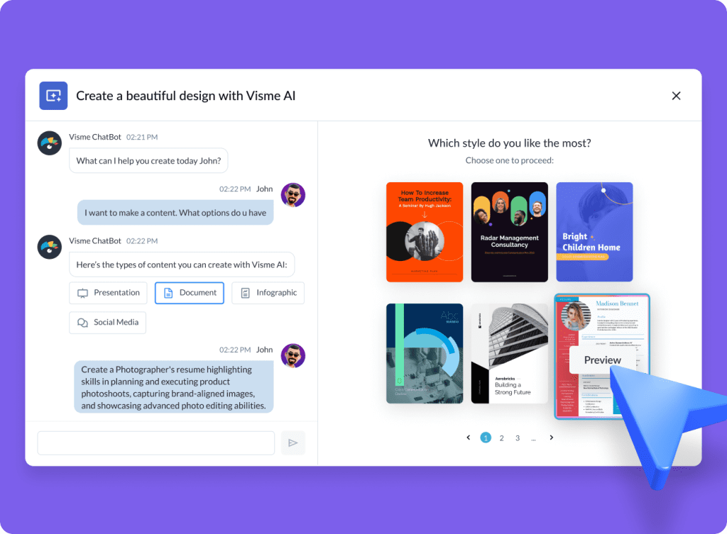 Free AI resume builder for creating visually rich resumes easily