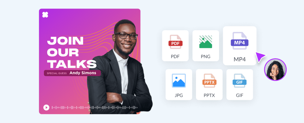 Free AI social media post generator for beautiful designs