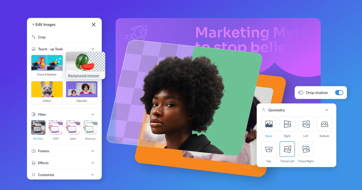 Photo Editor: Edit, Crop, Add Text & More | Visme