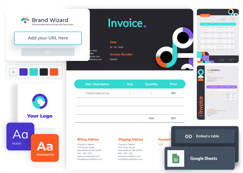 Proforma Invoice - Streamline Your Preliminary Billing | Visme