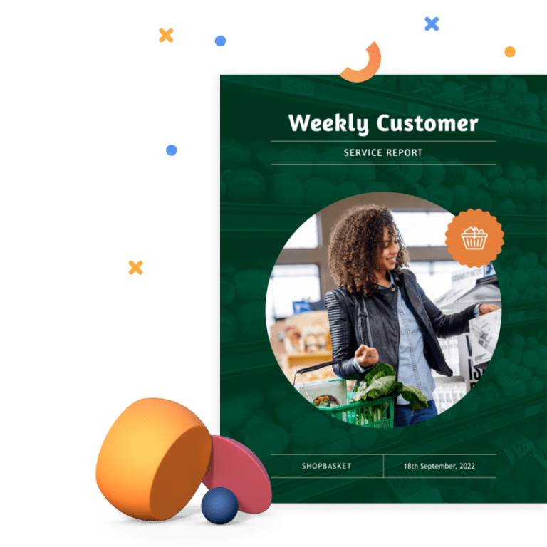 Free Customizable Weekly Report Templates | Visme